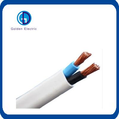 China Round Wire BVVB 2X1.5mm2 E Flat Twin and Earth Cable for Underground Installations for sale