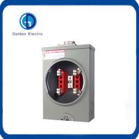 China Customization Single Phase 125A 600VAC 4jaw 5jaw Ring Type Meter Base Combination Box for sale