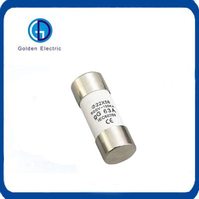 China 14*51mm Low Voltage Cylindrical Ceramic Fuse 6A 10A 16A 20A 25A 32A 40A 63A Fuse Link for sale