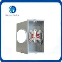 China Customization Energy 200A Hub Generator 7jaws Ringless Type Series 3 Phase Meter Base Square Meter Socket for sale