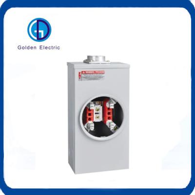 China Customization Ringless Type 200A Single Phase Energy Meter Sockets for Electric Meters for sale