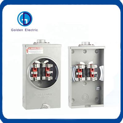 Cina Base del contatore individuale con presa del contatore in rame senza anello di tipo terminale 20A 6 con bakelita in vendita