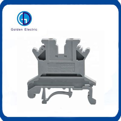 China 10A/17.5A Rated Current UK1.5b Push-in Terminal Block for Feed Through Connection for sale