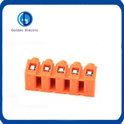 China 2-20p 600V 36A Base Copper Row Terminal Screw Dual Terminal Block for Wiring Terminal 0.5-6mm2 for sale