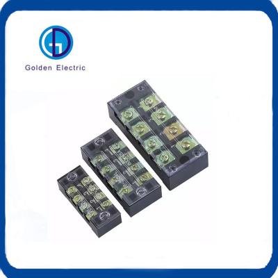 China 1-12p Tb Series Fixed Type Terminal Block Branch Box Connector Electric Wire Screw Barrier Terminal Block Strips for sale