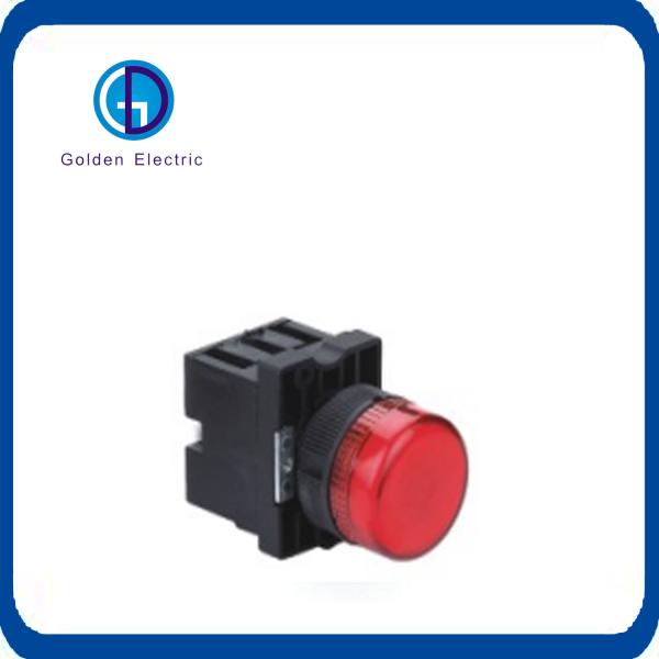 Quality Industrial Grade 120V 240V LED Light Metal Selector Push Button with CE for sale