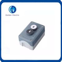China Single-pole on-off Switch Waterproof Plastic Push Button Control Box 22mm Mechanical for sale