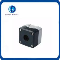 China Single-pole on-off Switch Waterproof Plastic Push Button Control Box 22mm Mechanical for sale