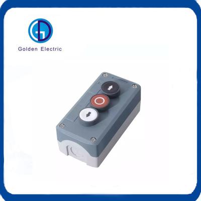 China Single-pole on-off Switch Waterproof Plastic Push Button Control Box 22mm Mechanical for sale