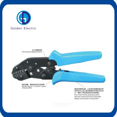 China Box Joint Structure European Style Ratchet Terminal Crimping Plier for Punching Needs for sale
