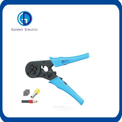 China Box Joint Structure European Style Ratchet Terminal Crimping Plier for Punching Needs for sale