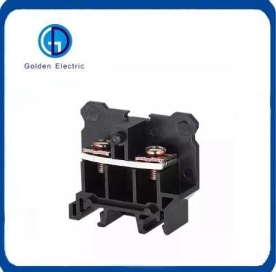 China 600V DIN Rail Mount Screw Fixed Combined Terminal Block for Environmental Protection for sale