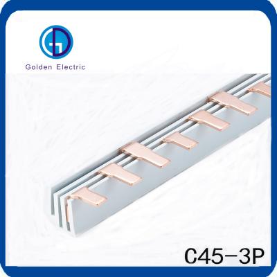China Full Cover Pin/Fork Copper Bus Bar for Customized Request and AC/DC Interface Type for sale