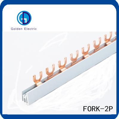 China Full Cover Pin/Fork Copper Bus Bar for Customized Request and AC/DC Interface Type for sale
