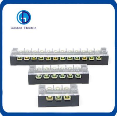 China CE RoHS Approved Tb Series Terminal Block with Copper Conductor and Transparent Cover for sale