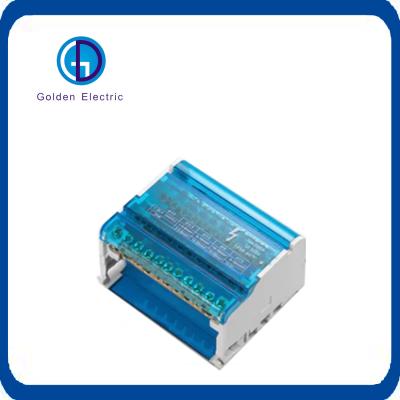 China Brass PP Cable Connector Power Distribution Bus Bar Terminal Block Waterproof Junction Box for sale