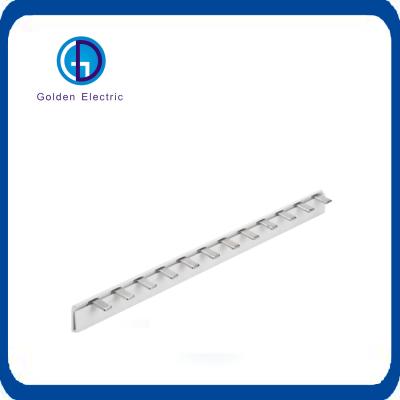 China US Certified 1/2/3/4 Pole Pin Fork Type CE OEM ODM Electrical Copper Busbar for Mcbs for sale