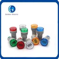 China 22mm Round Digital Voltmeter Mini LED Indicator Light Voltage Meter Pilot Lamp for Durable for sale
