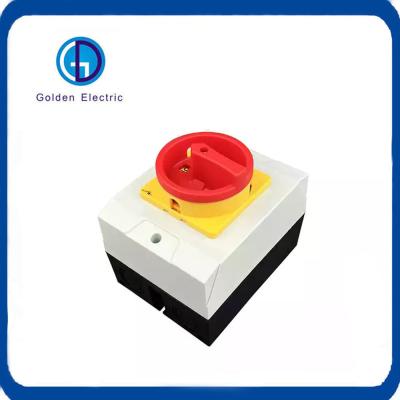 China IP65 Waterproof AC Isolation Switch 4p 20A 32A 40A 63A Electrical Rotary Disconnector for sale
