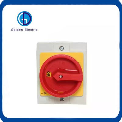 China IP65 Waterproof AC Isolation Switch 4p 20A 32A 40A 63A Electrical Rotary Disconnector for sale