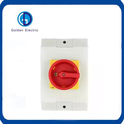 China IP65 Waterproof AC Isolation Switch 4p 20A 32A 40A 63A Electrical Rotary Disconnector for sale