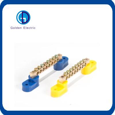 China Insulated Neutral and Earth Terminal Block CE Certified US 3/Piece Samples Insulated for sale