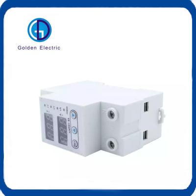 China Single Phase 63A 230V Under Voltage Protector with Dual LED Display for sale