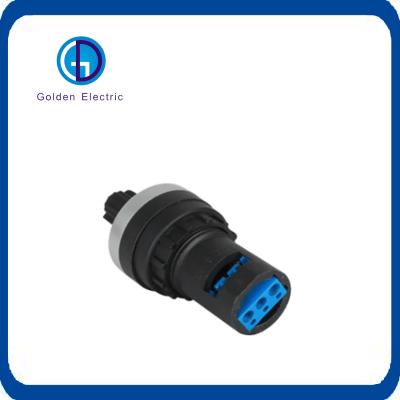 China Customized 100k Ohm Potentiometer La42dwq-22 Three Phase Four Wire With Knob for sale