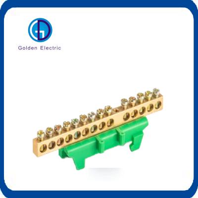 China DIN Rail Universal Compact Wire Connector Terminal Block with Rated Voltage 250V/380V for sale