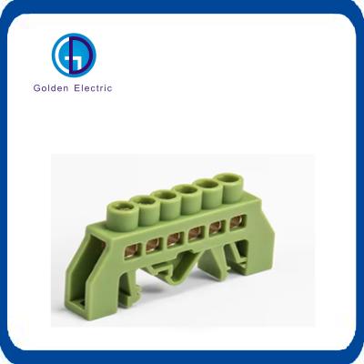 China DIN Rail Universal Compact Wire Connector Terminal Block with Rated Voltage 250V/380V for sale