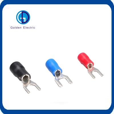 China Fully Insulated Natural Coating Copper Nylon Joint Male and Female Terminal Cable Lugs for sale