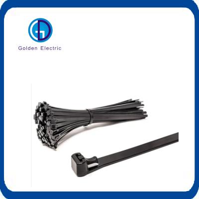 100 Pack of Black CE UL Nylon Zip Ties Strong and 80mm-1220mm Length 1.8mm-9mm Width
