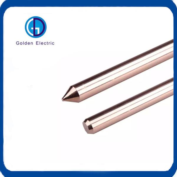 Quality Direct Earthing Method 14.2mm Copper Ground Earthing Rod with Customization for sale