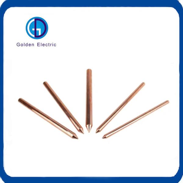 Quality Direct Earthing Method 14.2mm Copper Ground Earthing Rod with Customization for sale