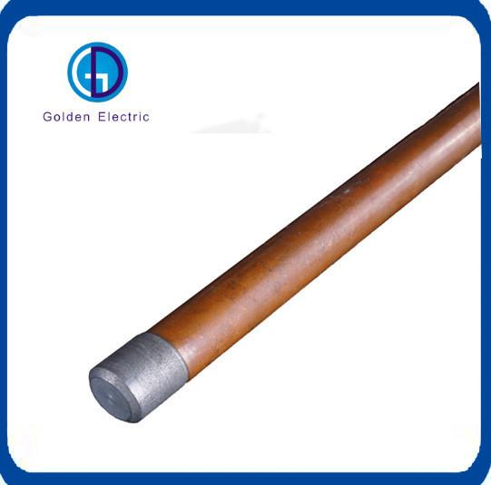 Quality 12.7-25mm Electrical Earthing Solid Copper and Stainless Steel Rod Busbar Standard mm for sale