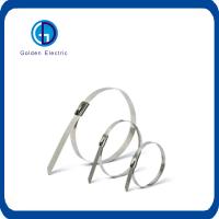 China Ball Type Self Locking Cable Ties Flame Retardant for Wire Management for sale
