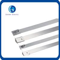 China Ball Type Self Locking Cable Ties Flame Retardant for Wire Management for sale