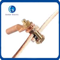 China 25mm2 Copper Split Bolt Connector Customized For Grounding Connection System for sale