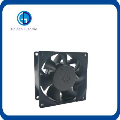 China Centrifugal Flow Direction DC Cooling Fan 80mm Industrial With PWM for sale