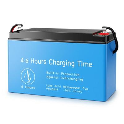 Cina Tempo di ricarica 4-6 ore e protezione integrata contro la sovraccarica Sostituzione dell'acido piombo da -20°C a 60°C in vendita