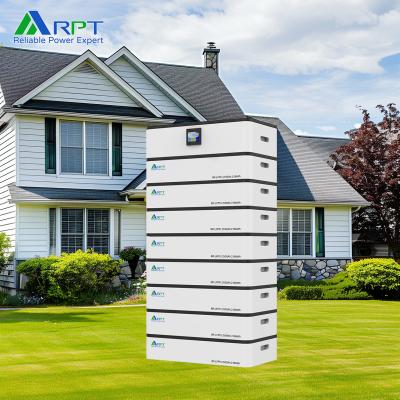 China RPT High Voltage Stackable Energy Storage System 51.2V LiFePO4 Battery Module for sale