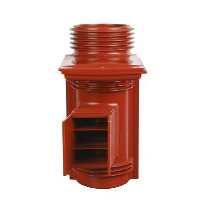 China 36kv 660mm Epoxy Resin V. T. Spout Bushing Insulator with Shiled Net for Fix Copper Busbar in Switchgear for sale