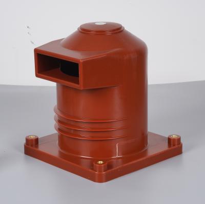 China 11kV Red Color Switchgear Epoxy Resin Cast Bushing Heat Resistance 4000A for sale
