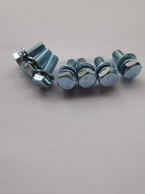 China Standard Steel Screws Nuts And Bolts With Zinc Plate Fit With Switchgear for sale
