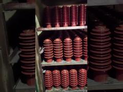 35kV-40 pF Epoxy Resin Support Capacitor Insulators , Electrical Post Insulators