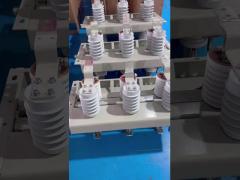 12kV Outdoor High Voltage Disconnect Switch , High Voltage Isolator Switch 630A-4000A