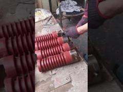 H=210mm 24kV-80 pF Epoxy Resin Capacitor Insulator With Indicator In Switchgear