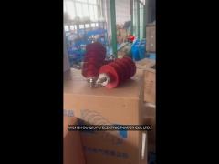 5kv overvoltage protector zinc oxide surge arrester with indoor switchgear