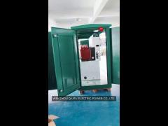 high voltage and low voltage pre installed substation for power sesterm