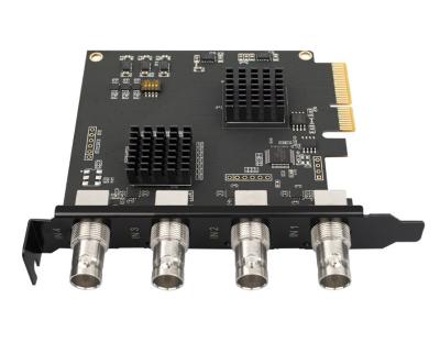China TY4SDI 4-channel SDI 1080P 60fps Video Capture Card for Space-saving Solution for sale